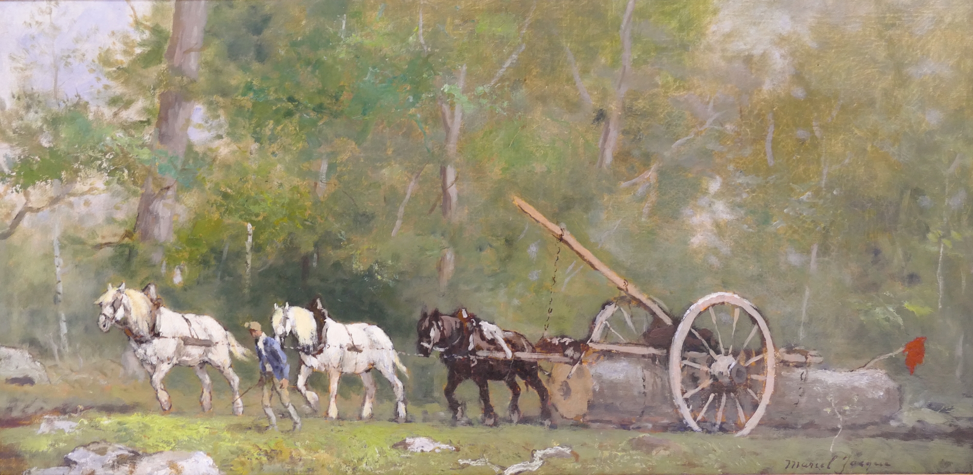 Marcel Jacque | MOVING TIMBER | MutualArt