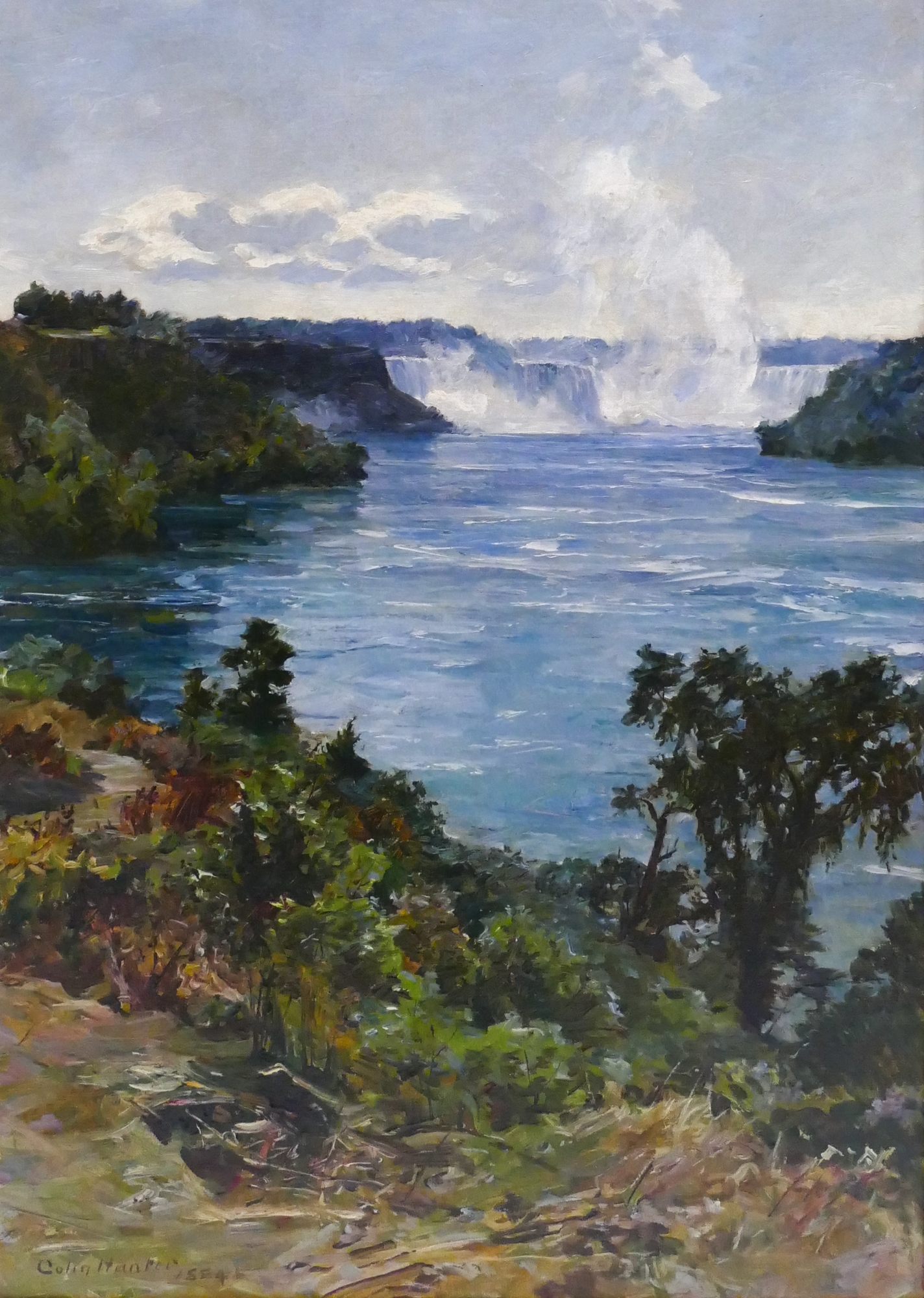 Colin Hunter | Falls of Niagara (1884) | MutualArt