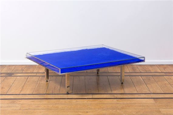 Yves Klein | Monochrome table | MutualArt
