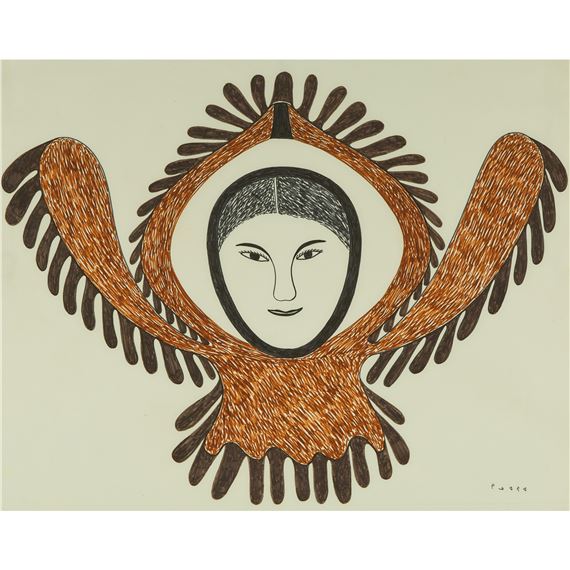 Kenojuak Ashevak | OWL SPIRIT | MutualArt