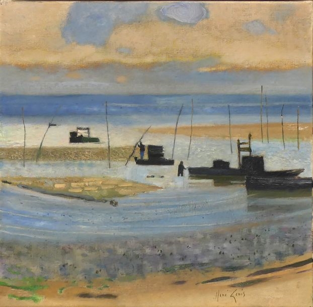 Rene Genis | Travail au parc (bassin d’Arcachon) (1922) | MutualArt