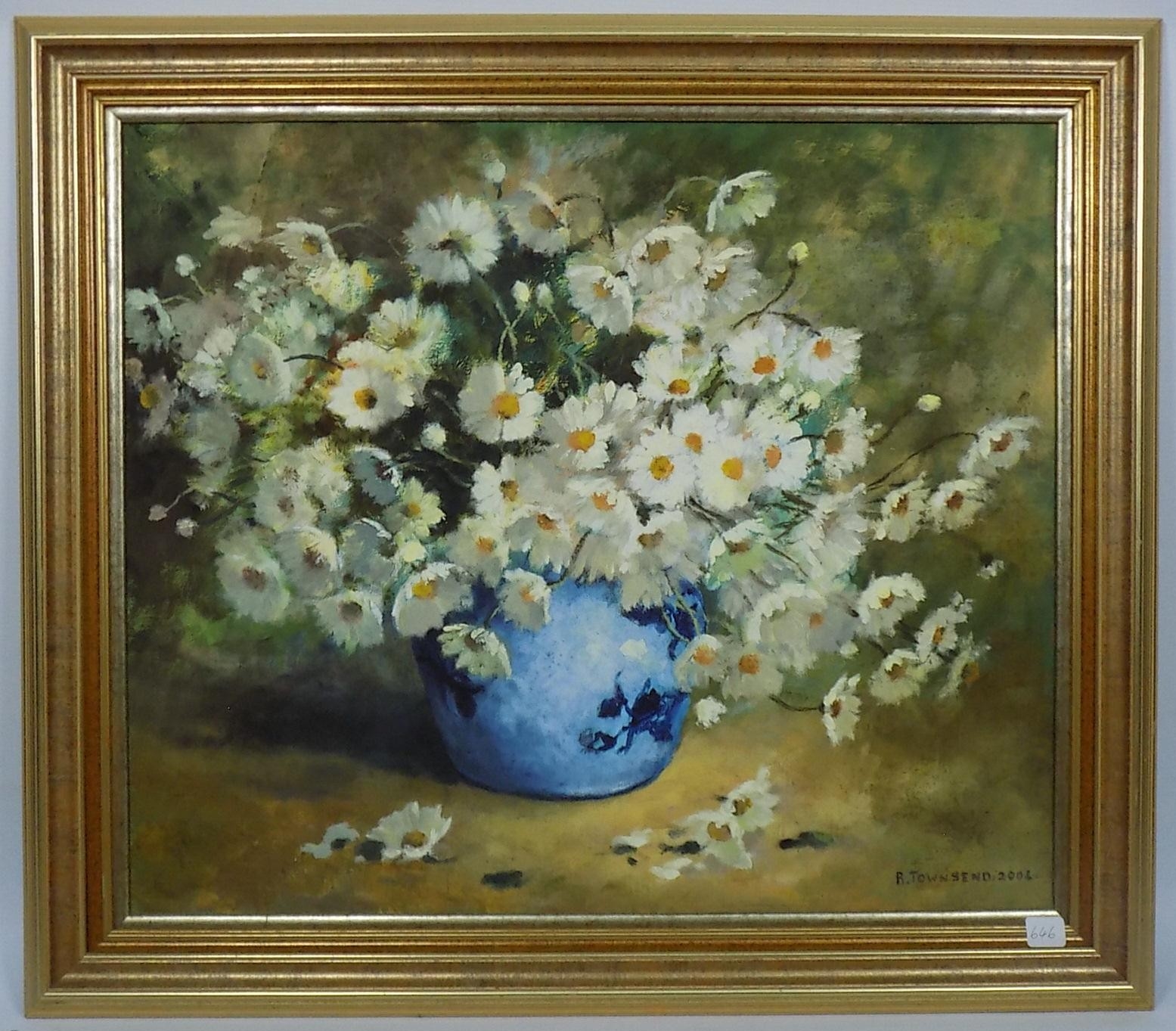 R. Townsend | Still Life of Flowers in a Vase | MutualArt