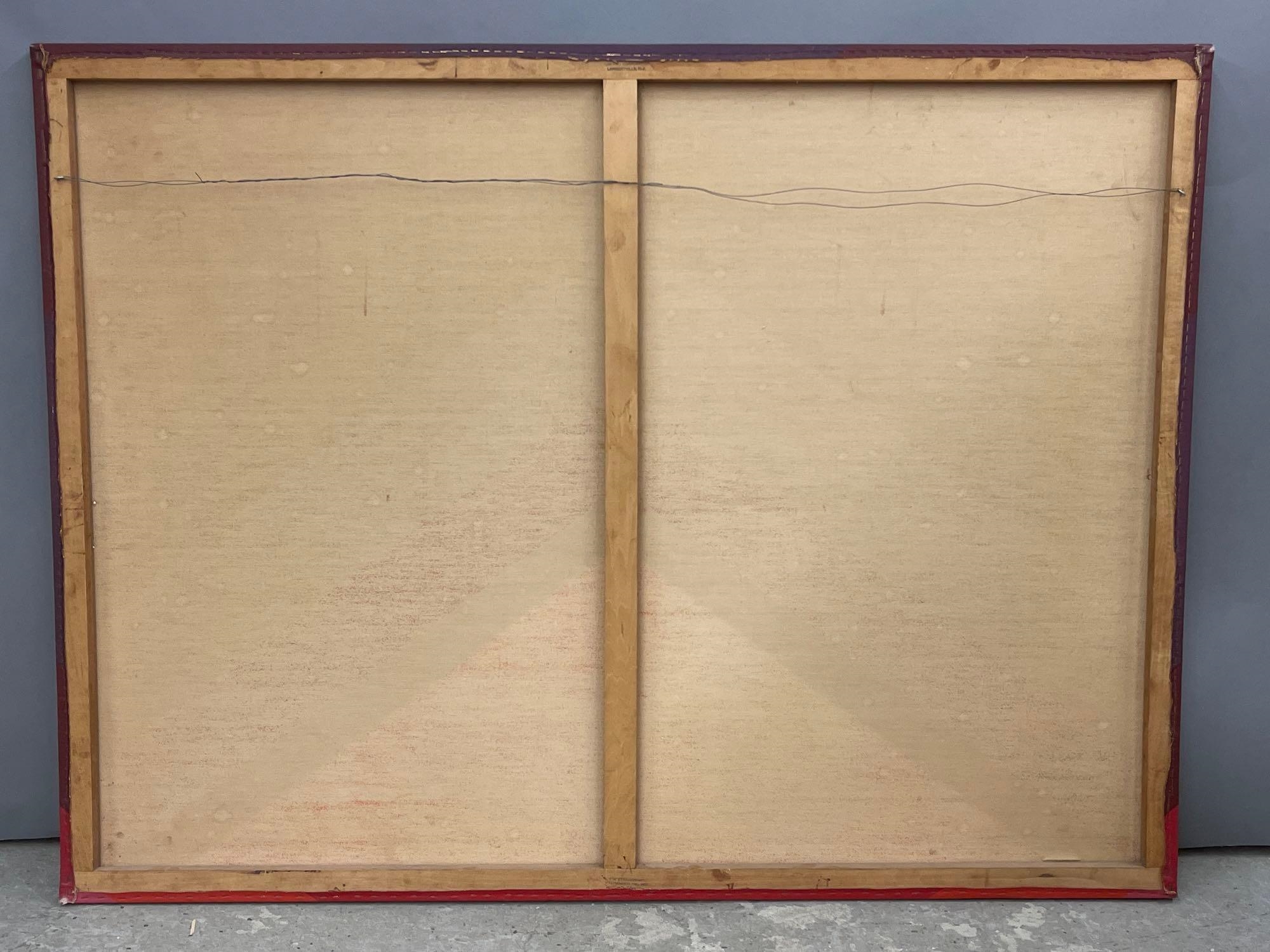 Robert Bushong | Colorful Op Art Silkscreen | MutualArt