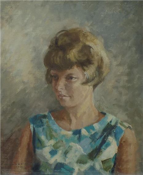 Rowena Bush | Portrait, 1966 (1966) | MutualArt