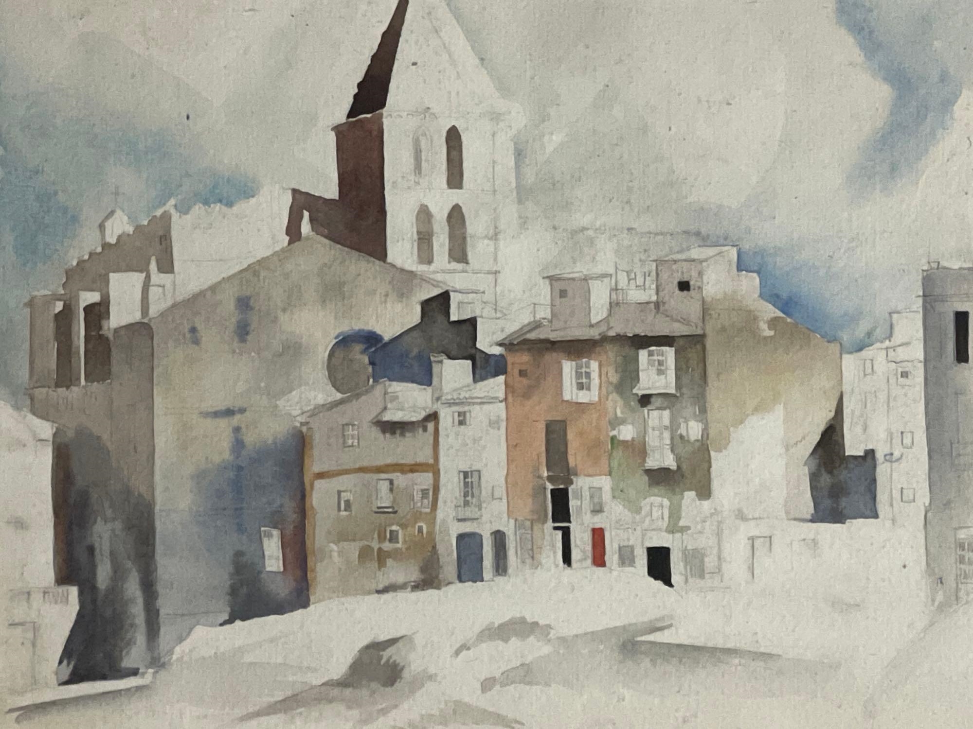 Earl Horter | Two Earl Horter Watercolor Landscapes | MutualArt