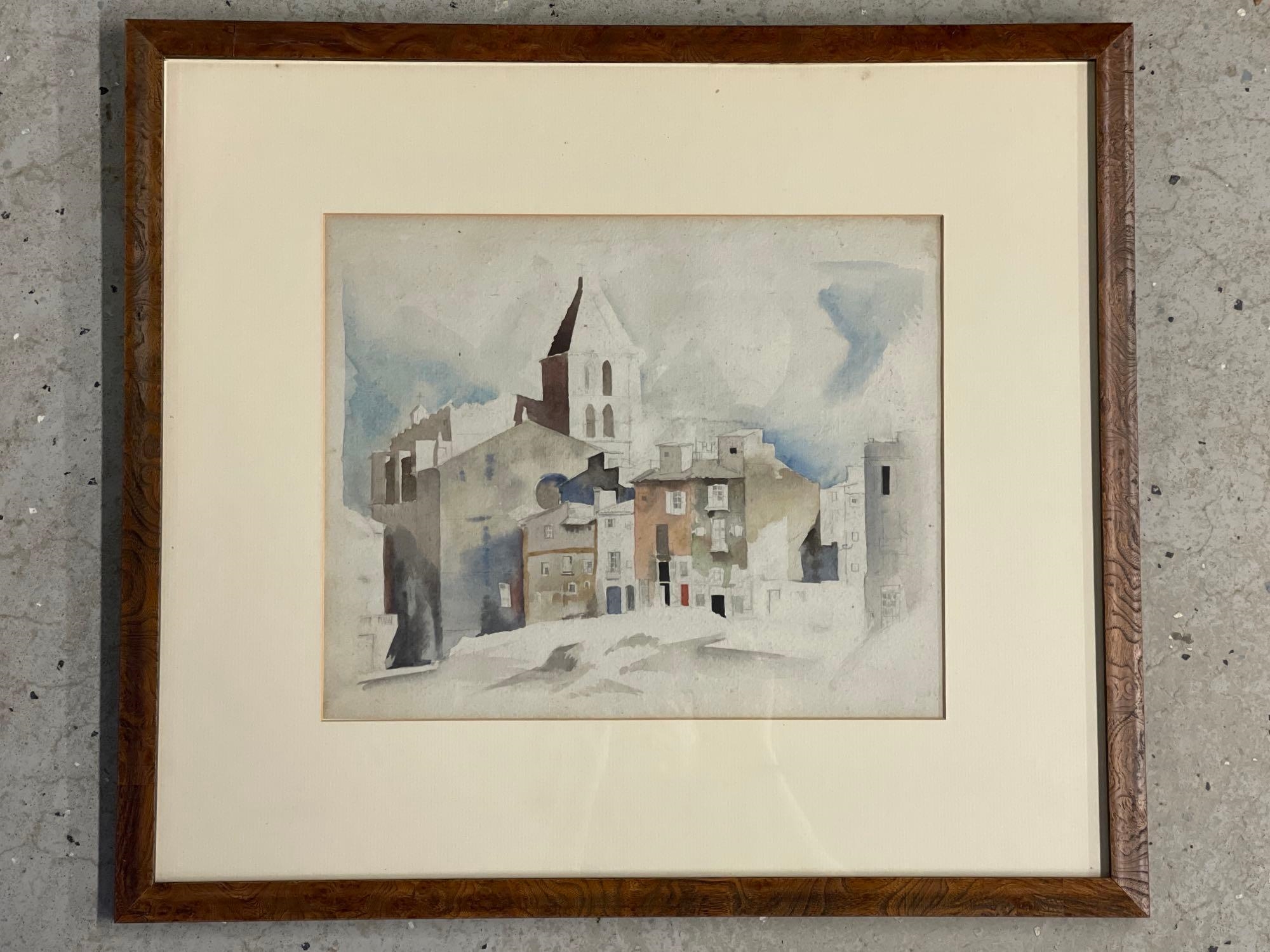 Earl Horter | Two Earl Horter Watercolor Landscapes | MutualArt