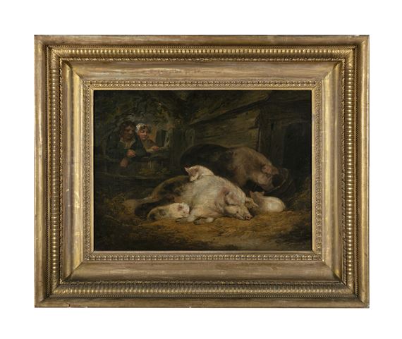 George Morland | Oil on canvas | MutualArt