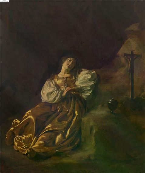 Thomas de Keyser | Die büssende Magdalena (Circa 1636) | MutualArt
