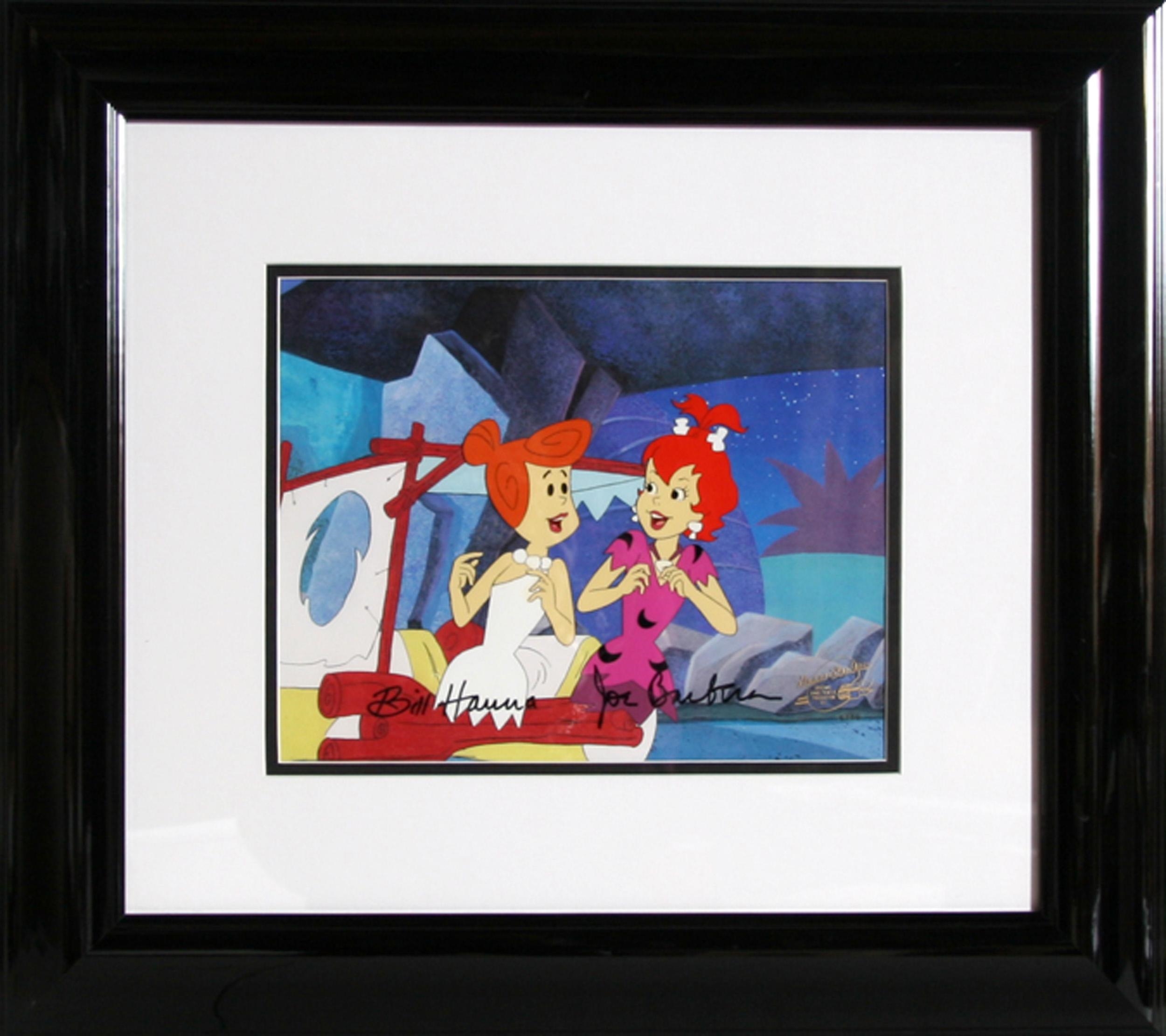 Wilma And Pebbles Flintstone