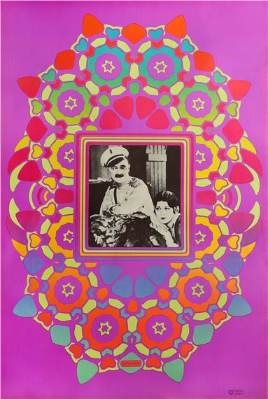 Peter Max | Ben Turpin Cameo (1967) | MutualArt