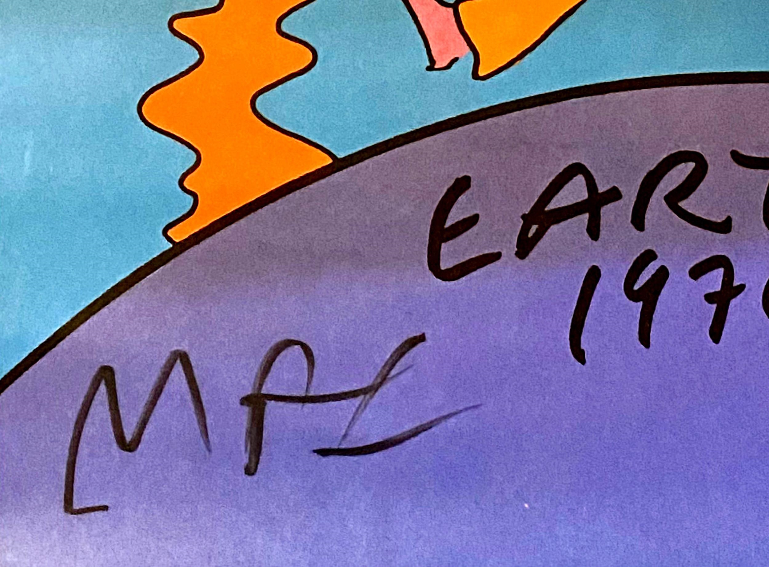Peter Max | Earth Day (1990) | MutualArt