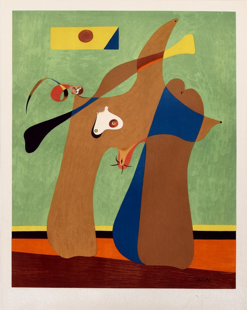Joan Miró | Petite fille au bois (1958) | MutualArt