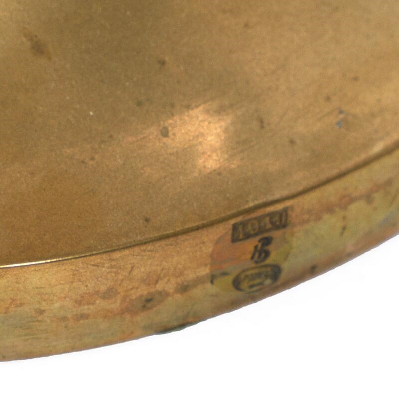 Mogens Ballin | An Arts and Craft brass table lamp enchased with ...