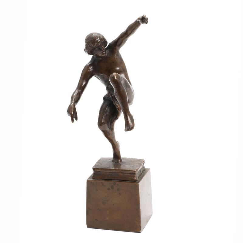 Stephan Abel Sinding | Young man in movement | MutualArt