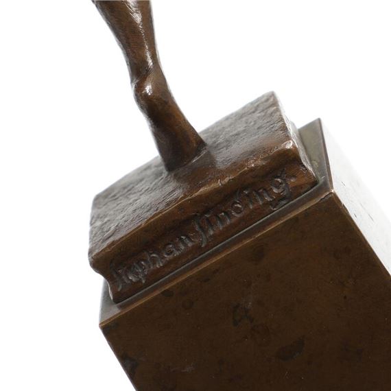 Stephan Abel Sinding | Young man in movement | MutualArt