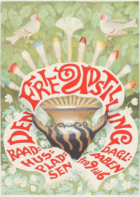 Niels Skovgaard | Poster for Den Frie (1883) | MutualArt