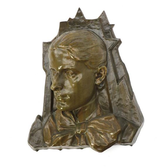 Niels Hansen-Jacobsen | A portrait of Anna Gabriele Rohde (1900 ...