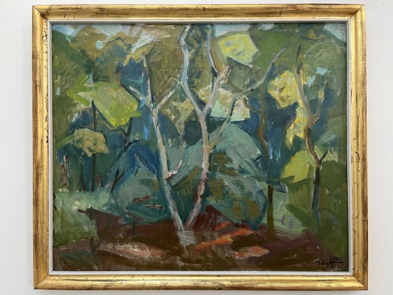 Nikolaj Mølgaard Andersen | Composition with trees (1962) | MutualArt