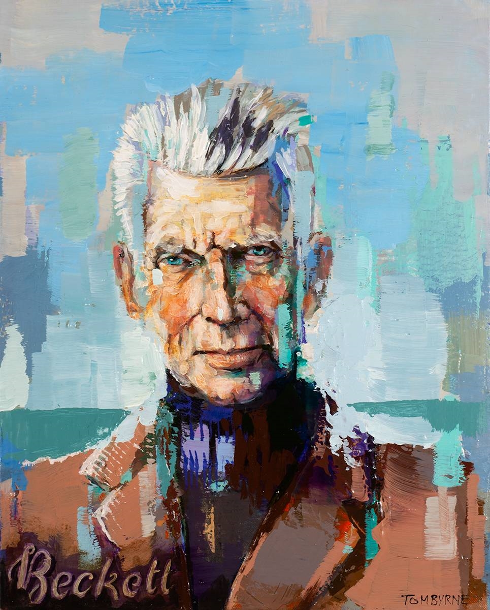 Tom Byrne | PORTRAIT OF SAMUEL BECKETT | MutualArt