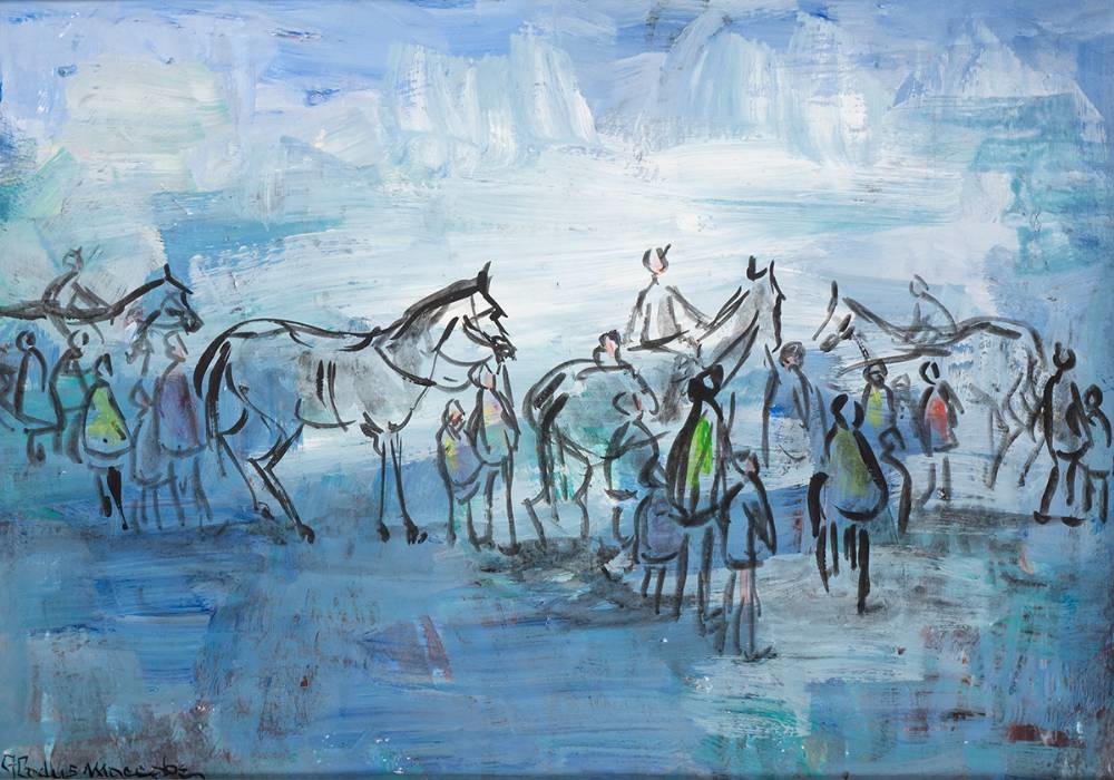 Gladys MacCabe | AT THE RACES | MutualArt