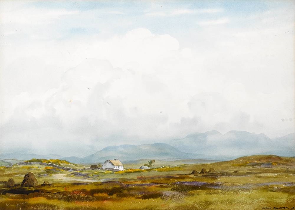 Frank Egginton | COTTAGE IN A LANDSCAPE | MutualArt