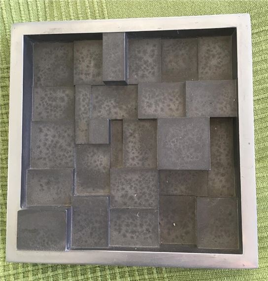 Max Seidenfaden | An aluminium wall relief | MutualArt