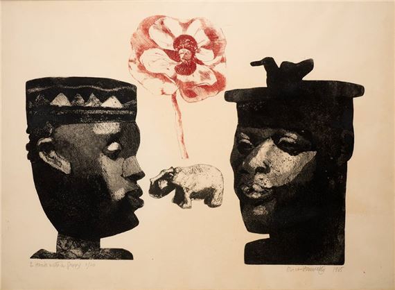 Alice Hanratty | TWO HEADS WITH A POPPY (1985) | MutualArt
