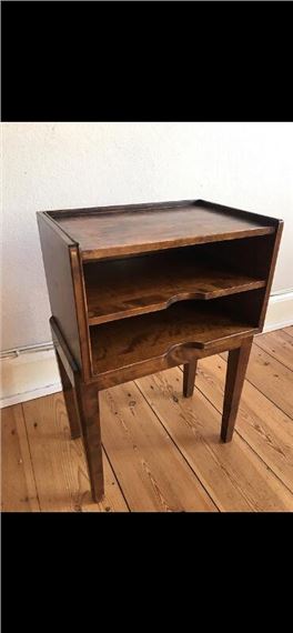 Willy Beck | Telephone table of stained wood | MutualArt