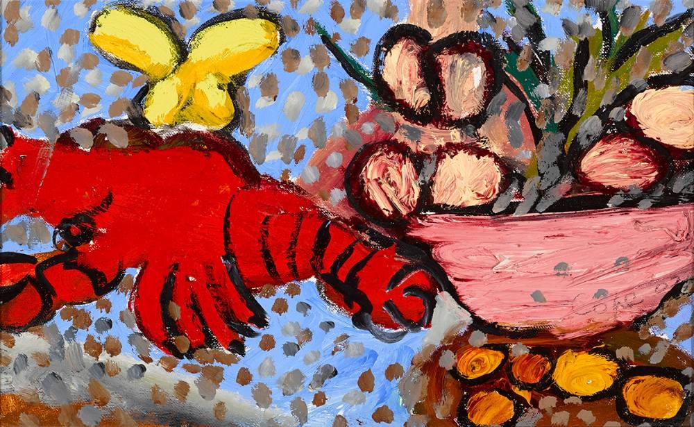 Elizabeth Cope | STILL LIFE WITH LOBSTER (2002) | MutualArt