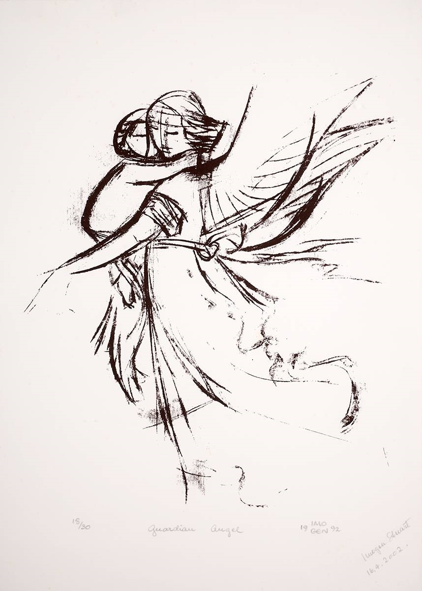 Easy Guardian Angels Drawings