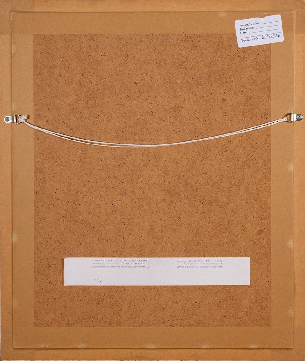 William Russell Flint | MUTINOUS MAIDS | MutualArt