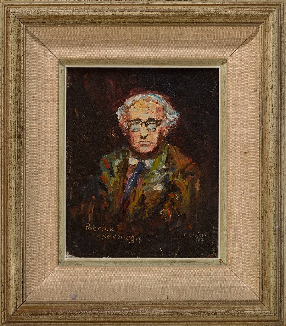 Liam O'Neill | PORTRAIT OF PATRICK KAVANAGH (1987) | MutualArt