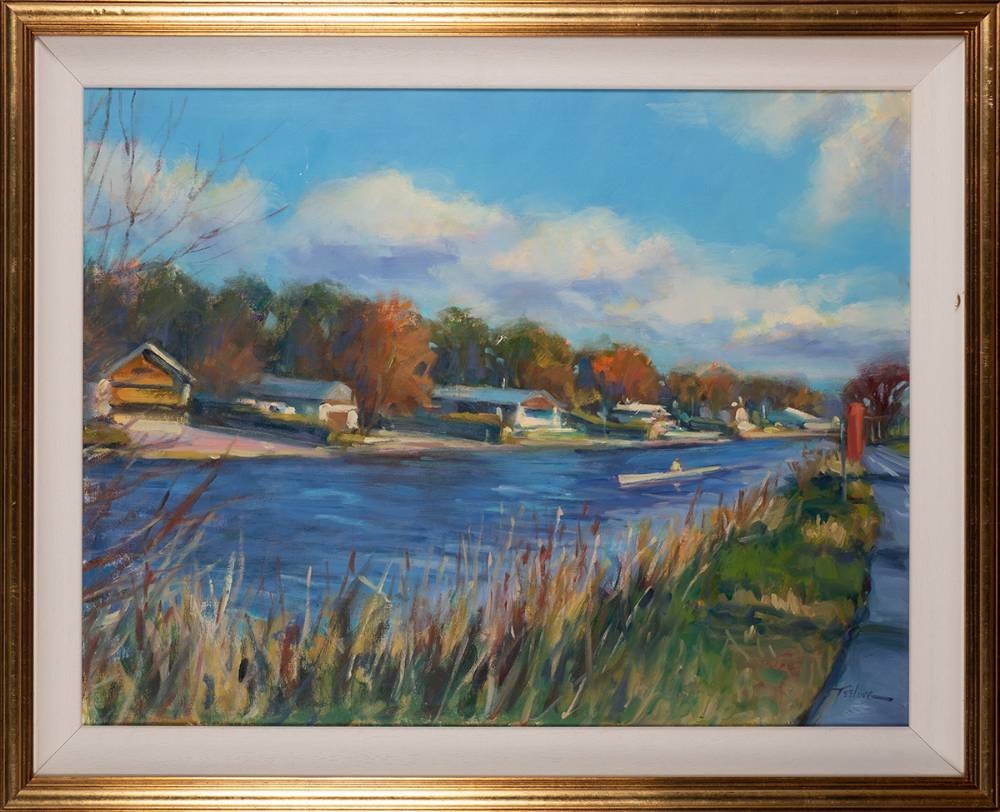 Norman Teeling | LIFFEY AT ISLAND BRIDGE | MutualArt