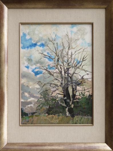 Jānis Pauļuks | Vējaina diena, 1950.gadi (1950) | MutualArt