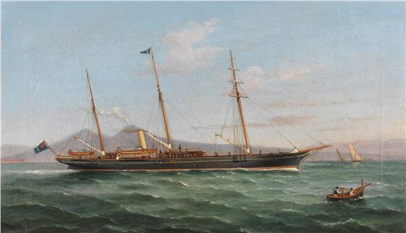 Tommaso de Simone | A steam yacht of the Royal Mersey Yacht Club in ...