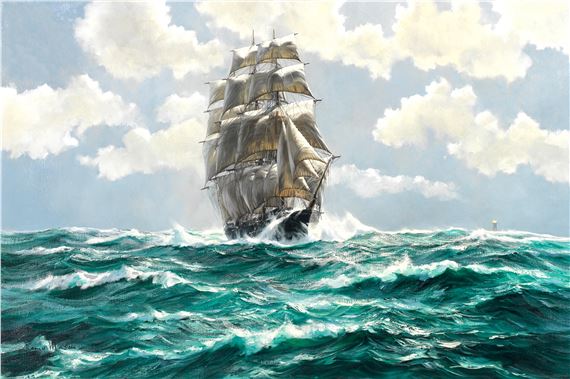Barry Mason | ' Dreadnought off the Fastnet' | MutualArt