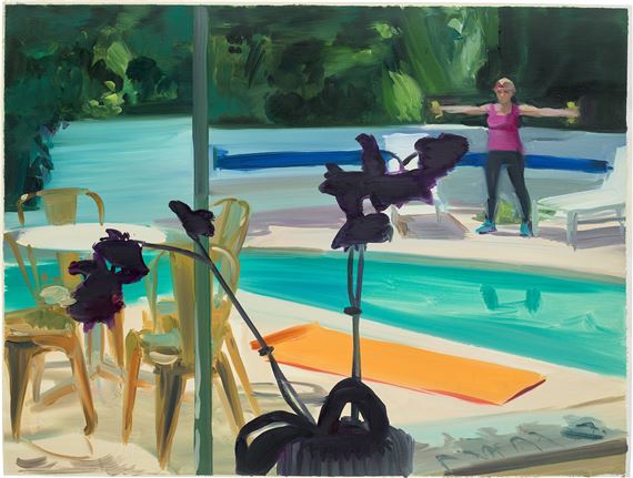 Caroline Walker | Study for Training I (2017) | MutualArt