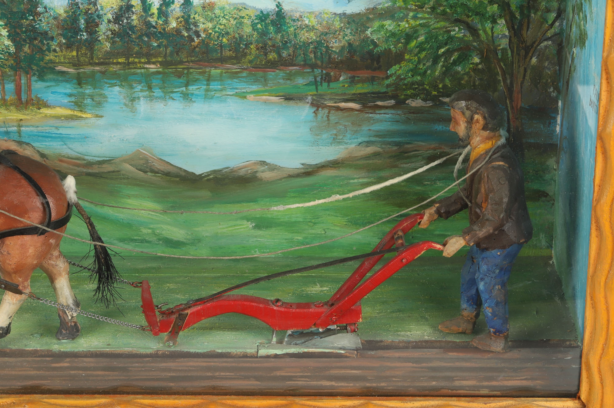 Ralph Boutilier | Diorama Of A Working Farmer | MutualArt