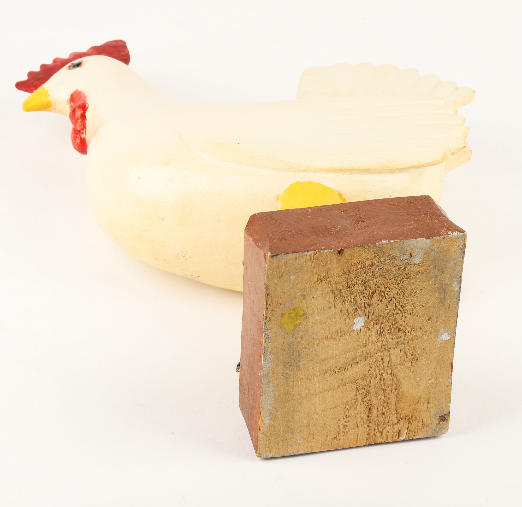 Wilfrid Richard | White Rooster | MutualArt