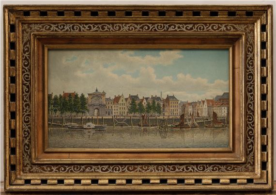 Constant Mommaers | The 'Waterpoort' [Watergate] in Antwerp at Sint ...