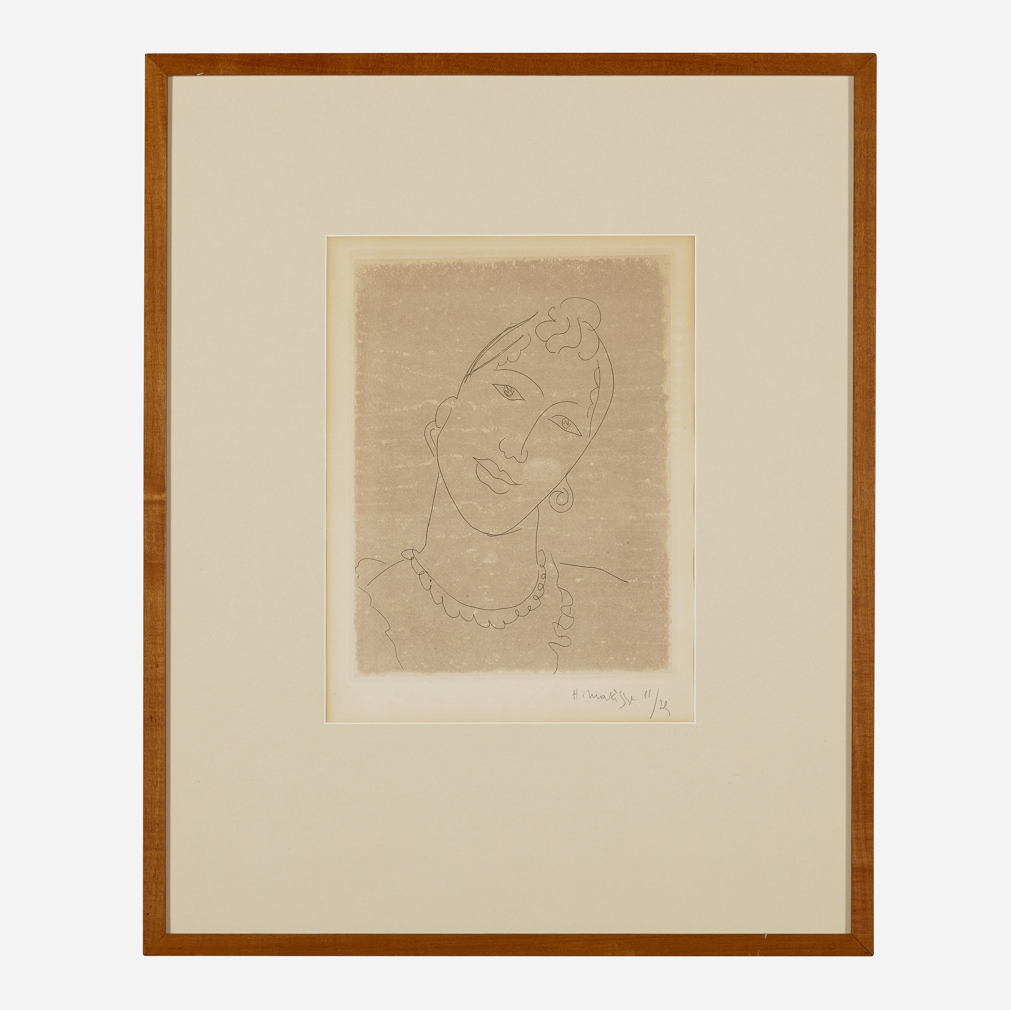 Henri Matisse | Martiniquaise from the Martiniquaise suite (1947 ...