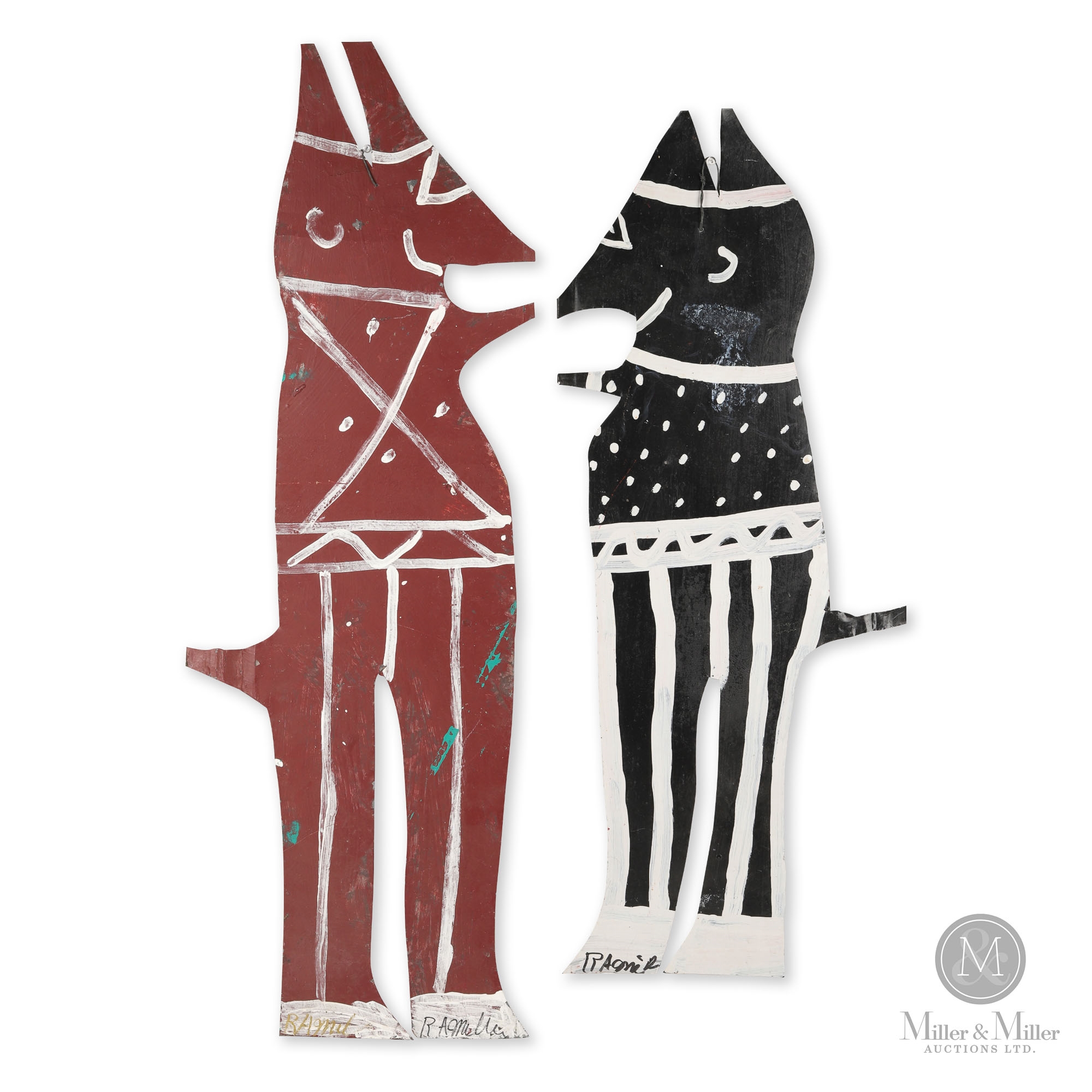 R.A. Miller | Cut Out Figures | MutualArt