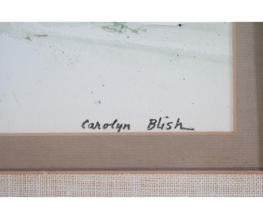 Carolyn Blish | CAROLYN BLISH WINTER LANDSCAPE | MutualArt