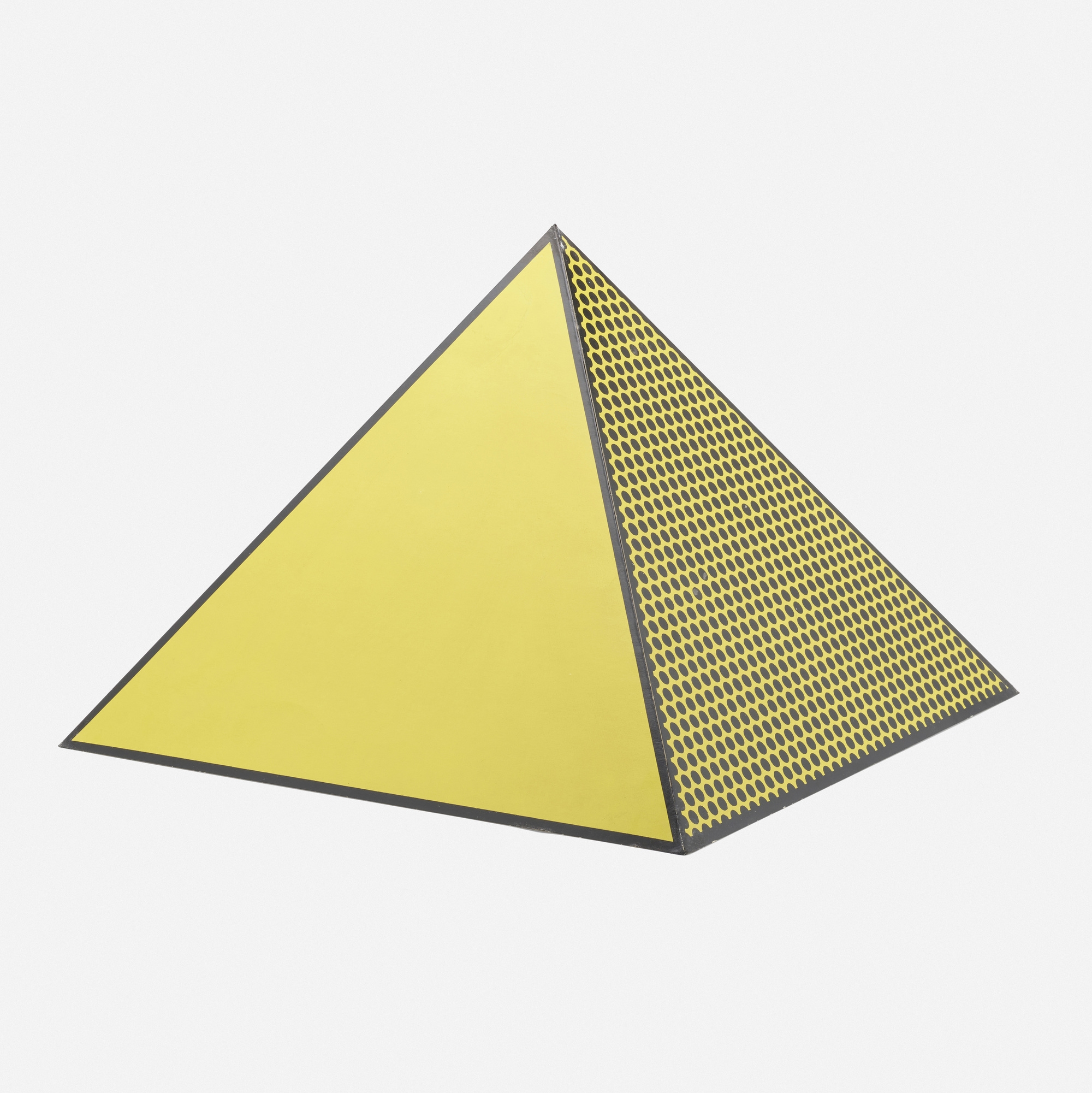 Roy Lichtenstein | Pyramid (1968) | MutualArt