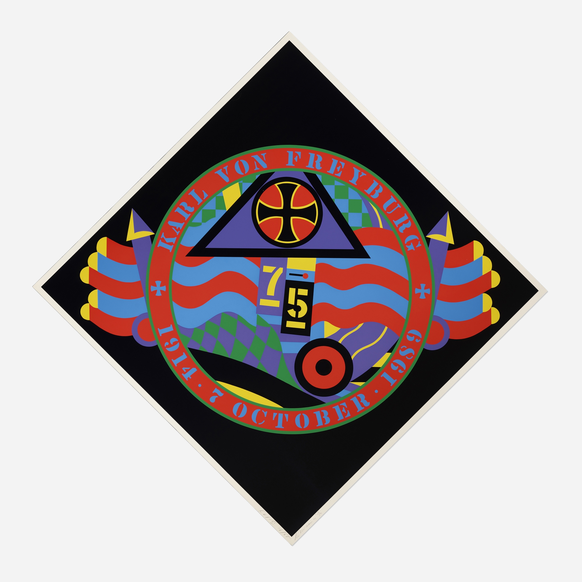 Robert Indiana | KvF VI from the Hartley Elegies: The Berlin Series ...