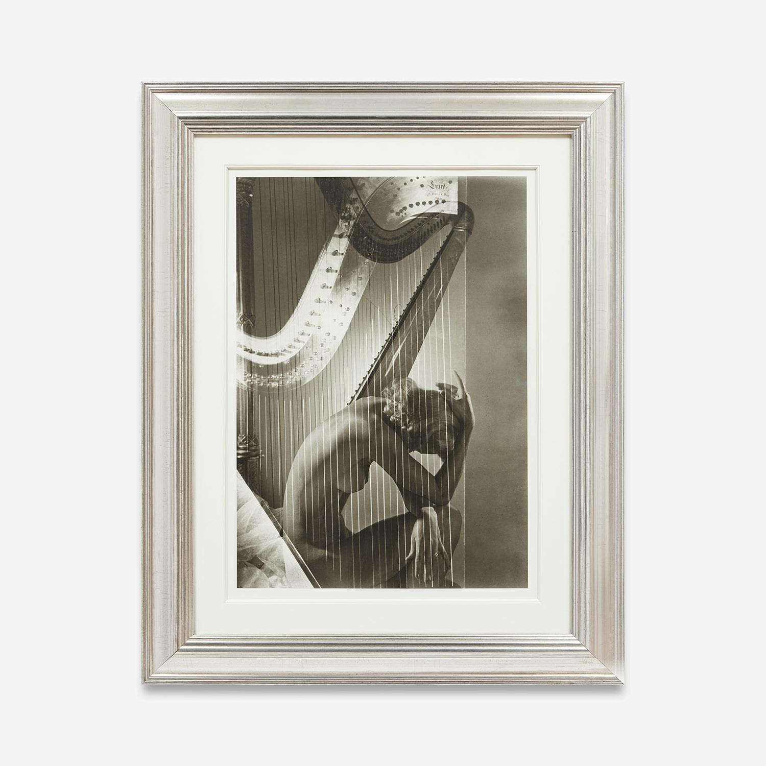 Horst P. Horst | Lisa with Harp, Paris (1939) | MutualArt