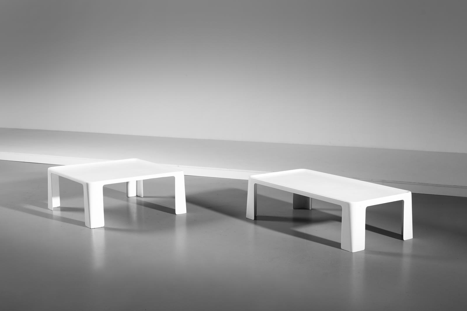 Mario Bellini | Pair of Amanta coffee table for C&B | MutualArt