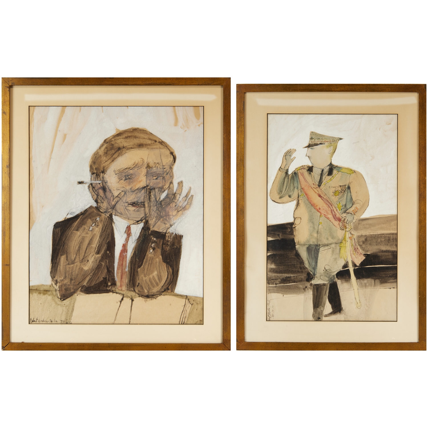 Robert Andrew Parker | Male Portraits (1950s) | MutualArt