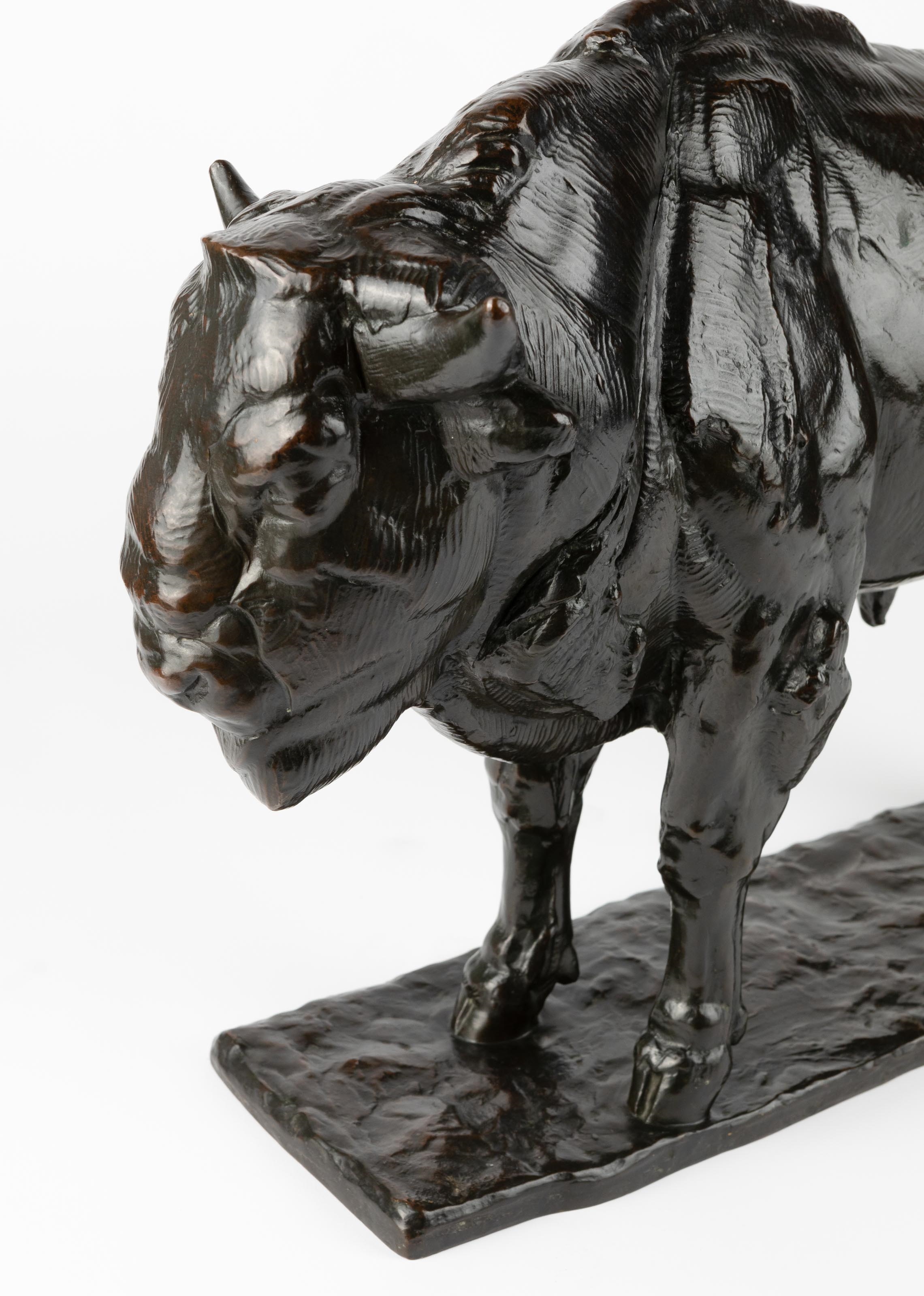 Albéric‏ Collin | 'Buffle d'Europe' (1910) | MutualArt