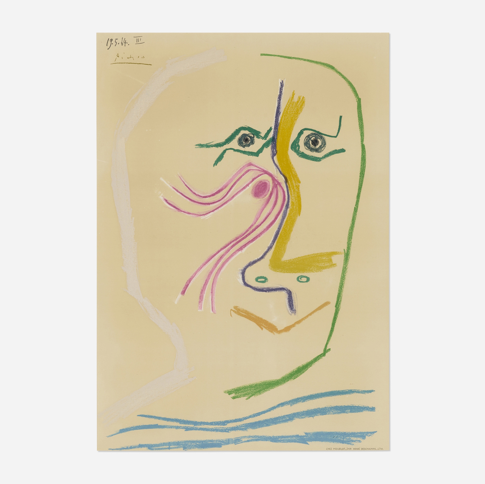 Pablo Picasso | Homage à René Char (1964 - 1969) | MutualArt